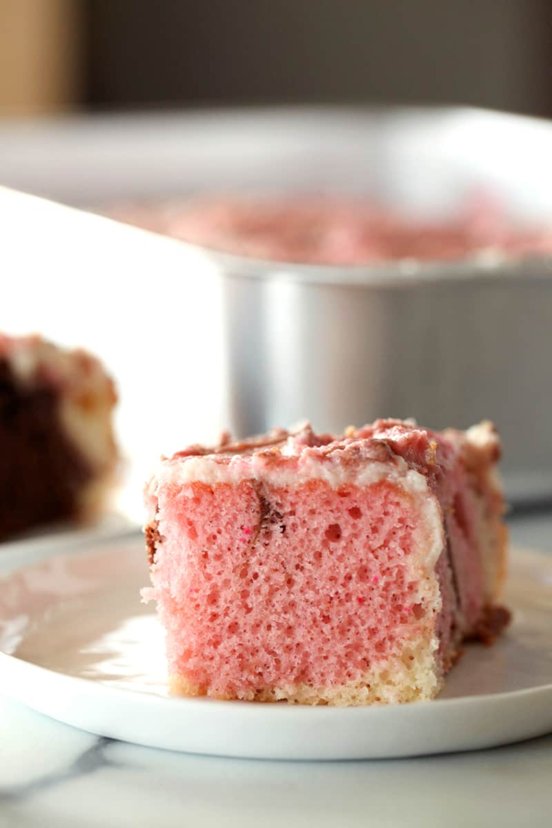Neapolitan Cake Recipe | Sheet Pan Recipe | Pics and Pastries