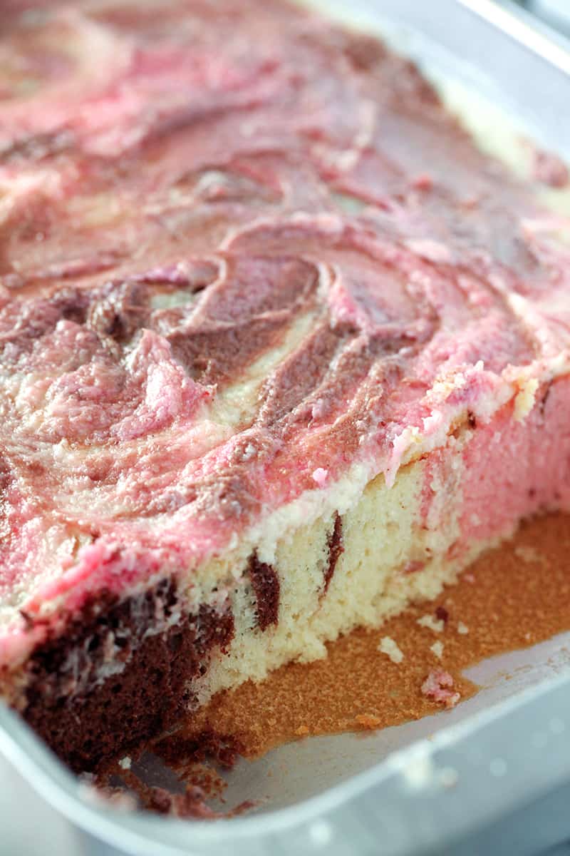 Neapolitan Cake Recipe | Sheet Pan Recipe | Pics and Pastries